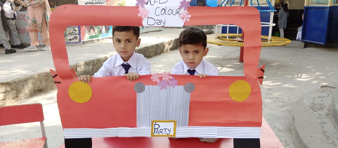 Red Color Day Activity 2020 | HappyDay School System Peshawar