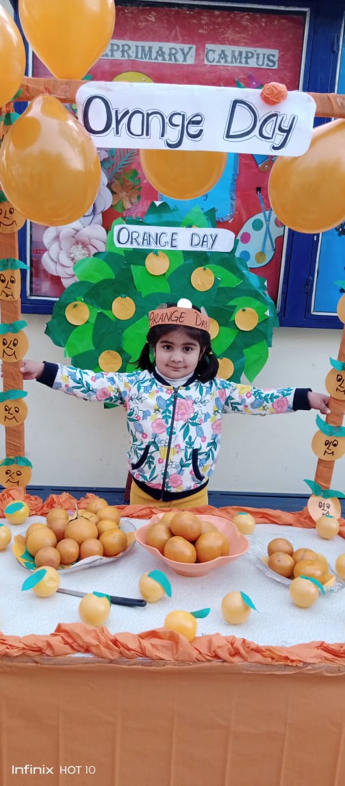 Orange Day Activity 2021 | HappyDay School System Peshawar