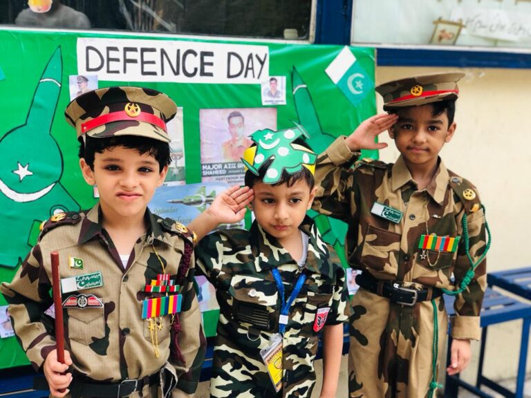 Preprimary Defence Day Activity 2022 | HappyDay School System Peshawar